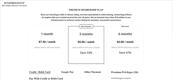 Senior Match Cost & 2026 Referral | Coupon | Promo Code