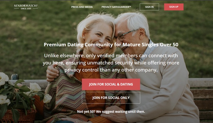 SeniorMatch.com: Member Sign In