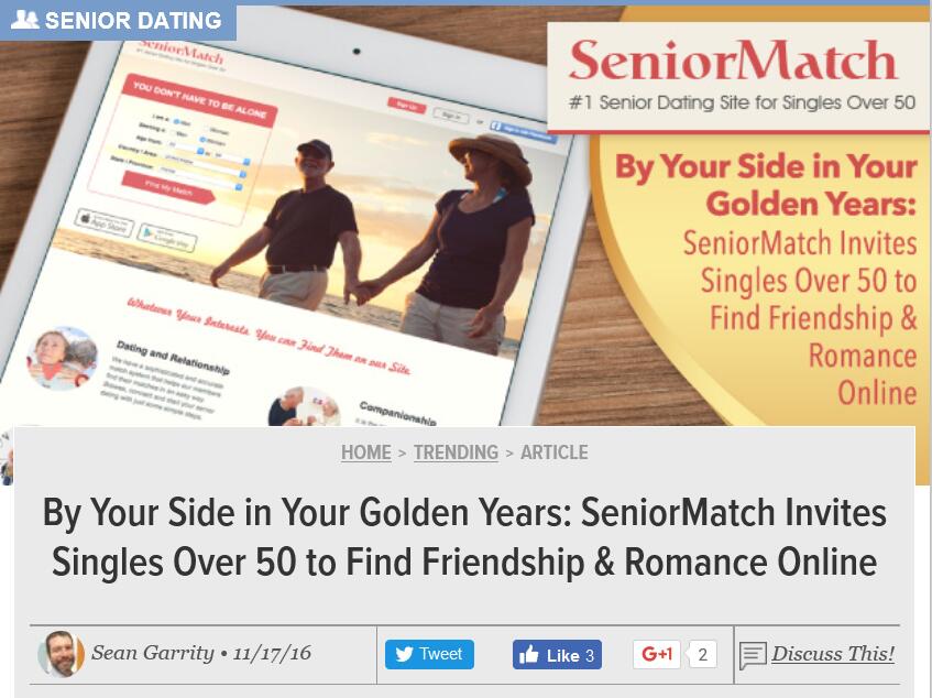 Interview of SeniorMatch From The Authority on All Things Dating